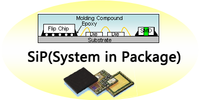 Sip package substrate BT material 4 layer ENEPIG